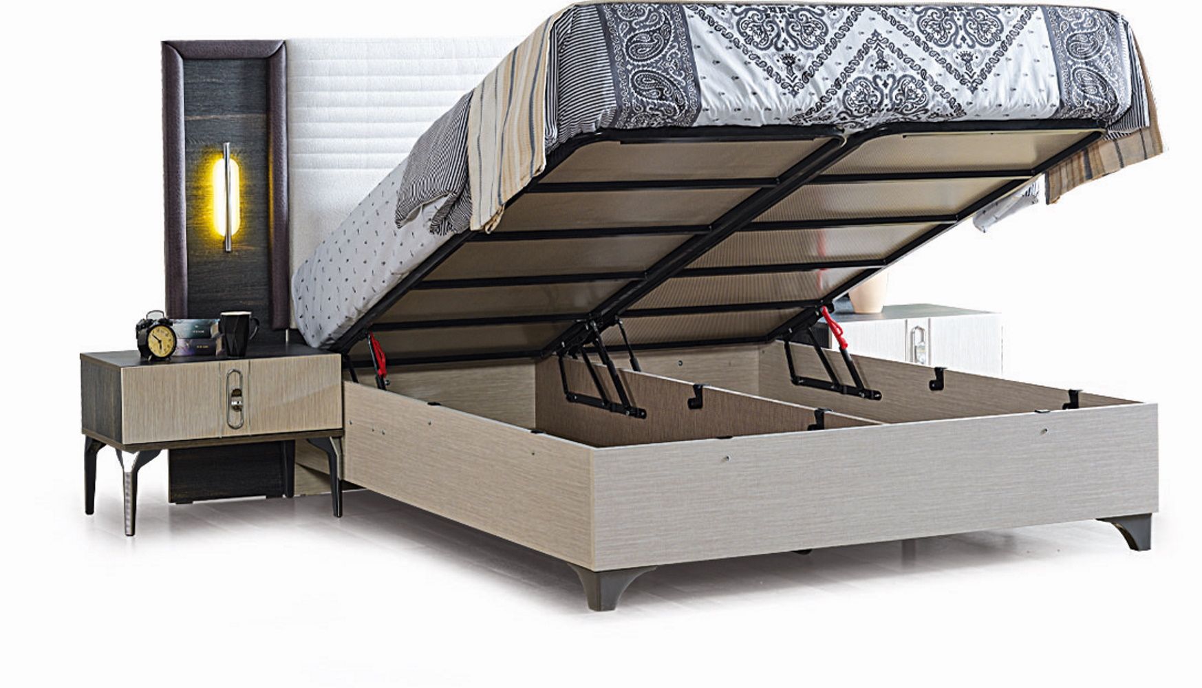 Nero Storage Bed (White) – Simply Murphy Beds